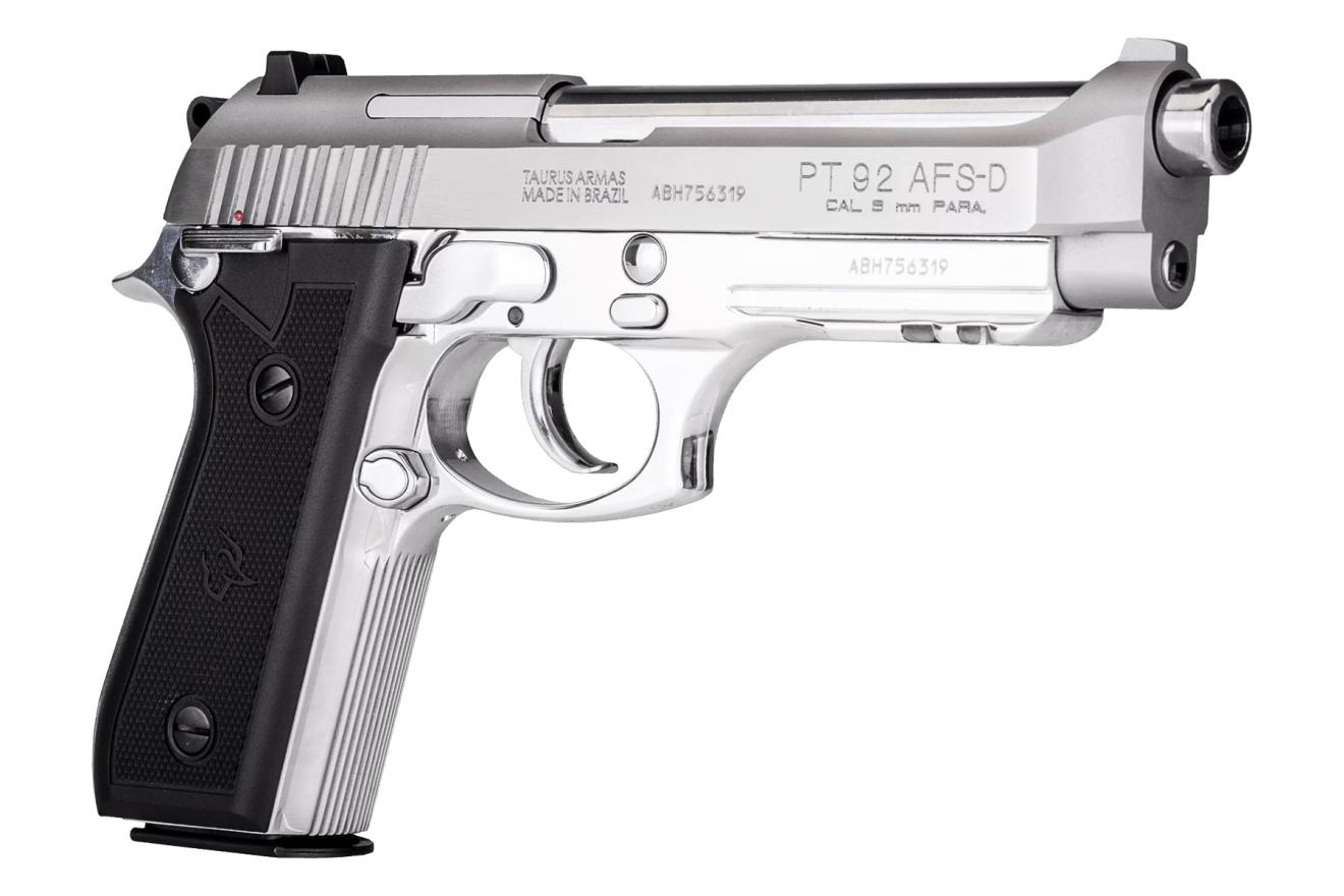 PT92 9MM RAIL SS 15RD/2MG PISTOL - Delta Firearms